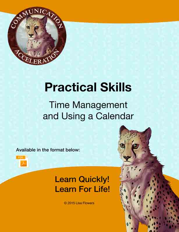 Time Management and Using a Calendar Life Skills Worksheets Printable ...