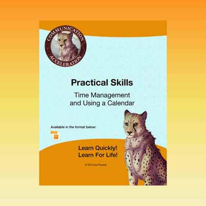 Time Management and Using a Calendar Life Skills Worksheets Printable ...