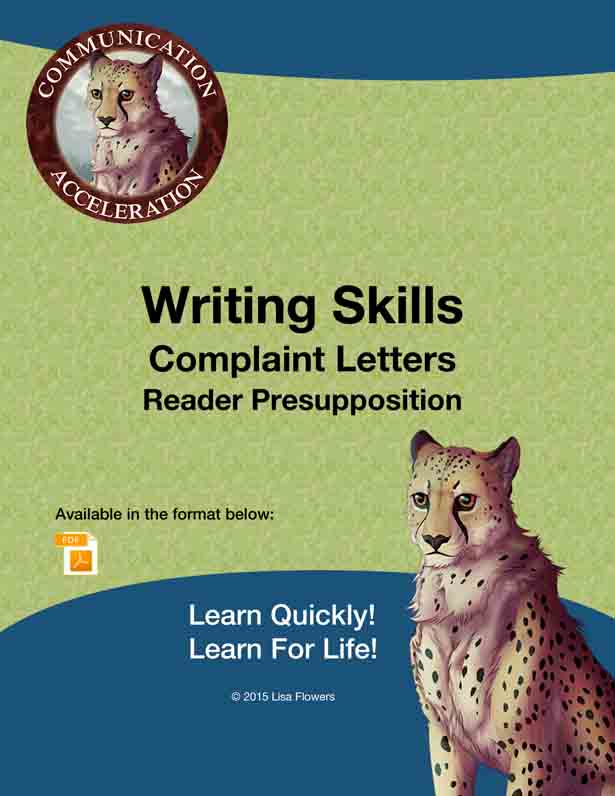 Writing Skills - Writing a Complaint Letter Worksheets | from ...